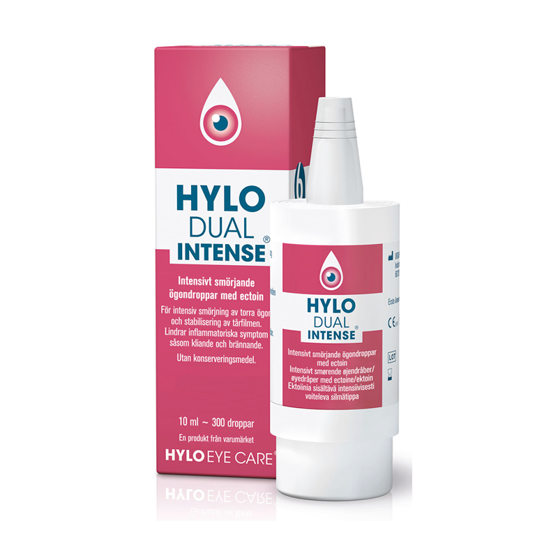 Hylo Dual Intense 10ml - intensivt smörjande ögondroppar